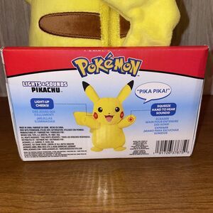 Pokemon | Toys | Pokemon Pikachu 1 Plush Lights And Sounds Says Pika ...